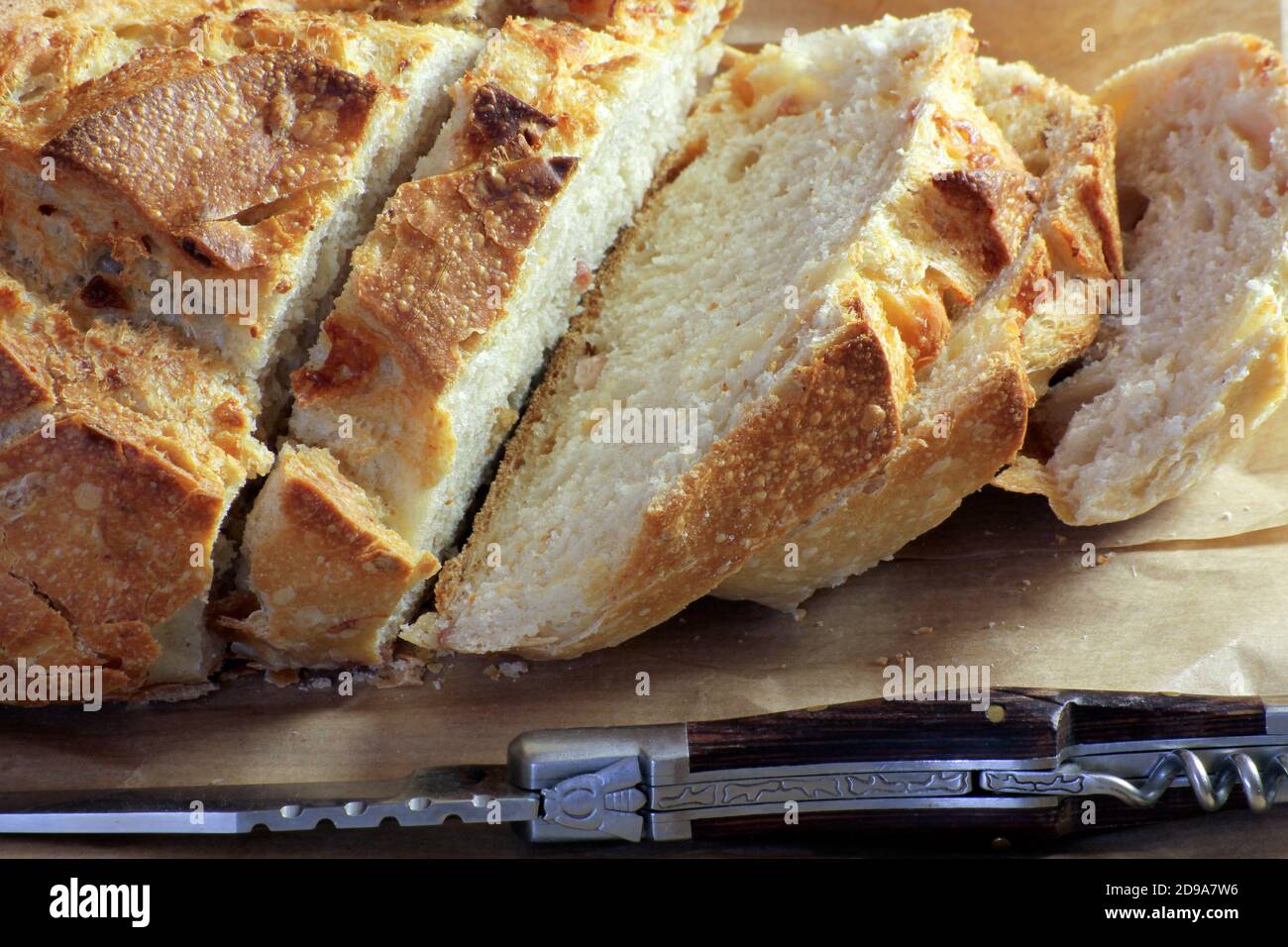 large sliced bread Stock Photo - Alamy