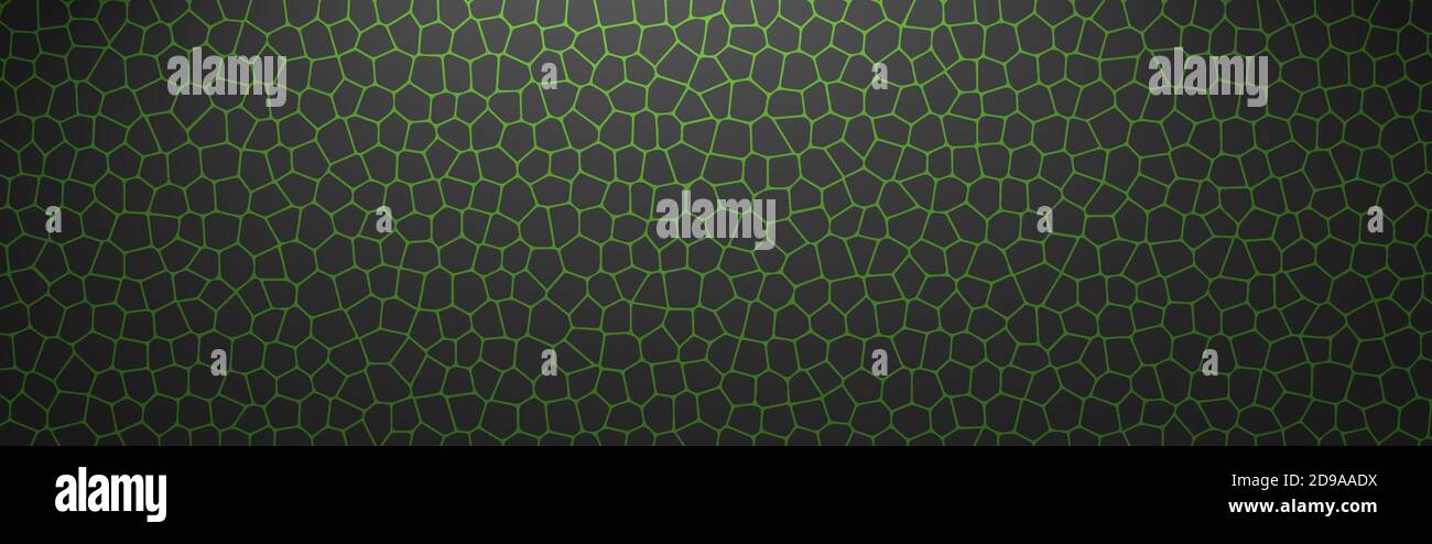 Green lines pattern on black background. Mosaic of green lines. Vector ...