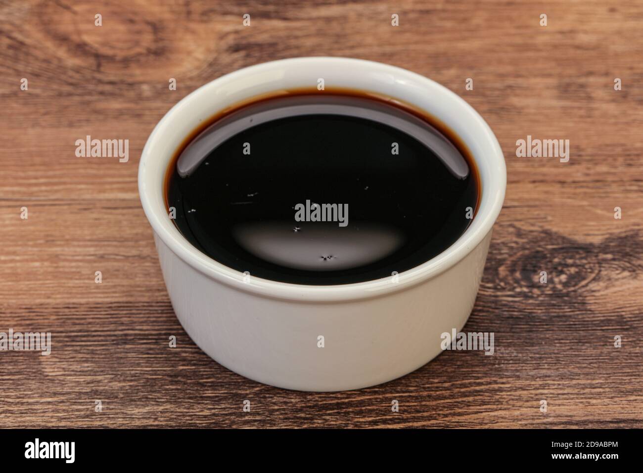 Asian cuisine - soya sauce in the bowl Stock Photo - Alamy