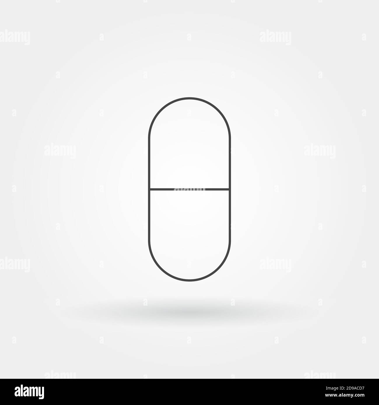 Single capsule Stock Vector Images - Alamy