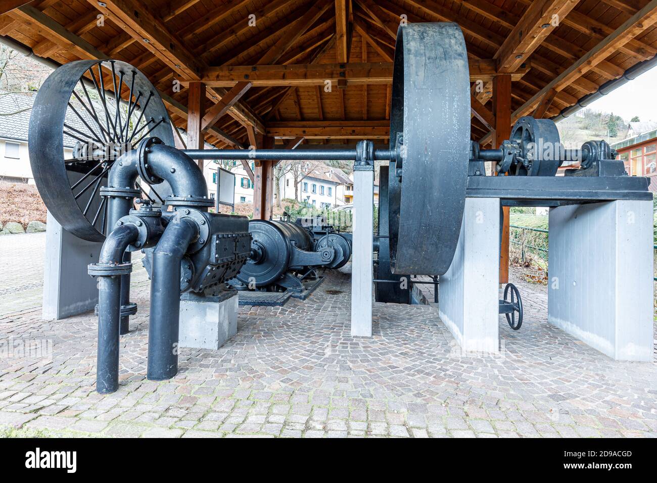 Steampunk black pipe hi-res stock photography and images - Alamy