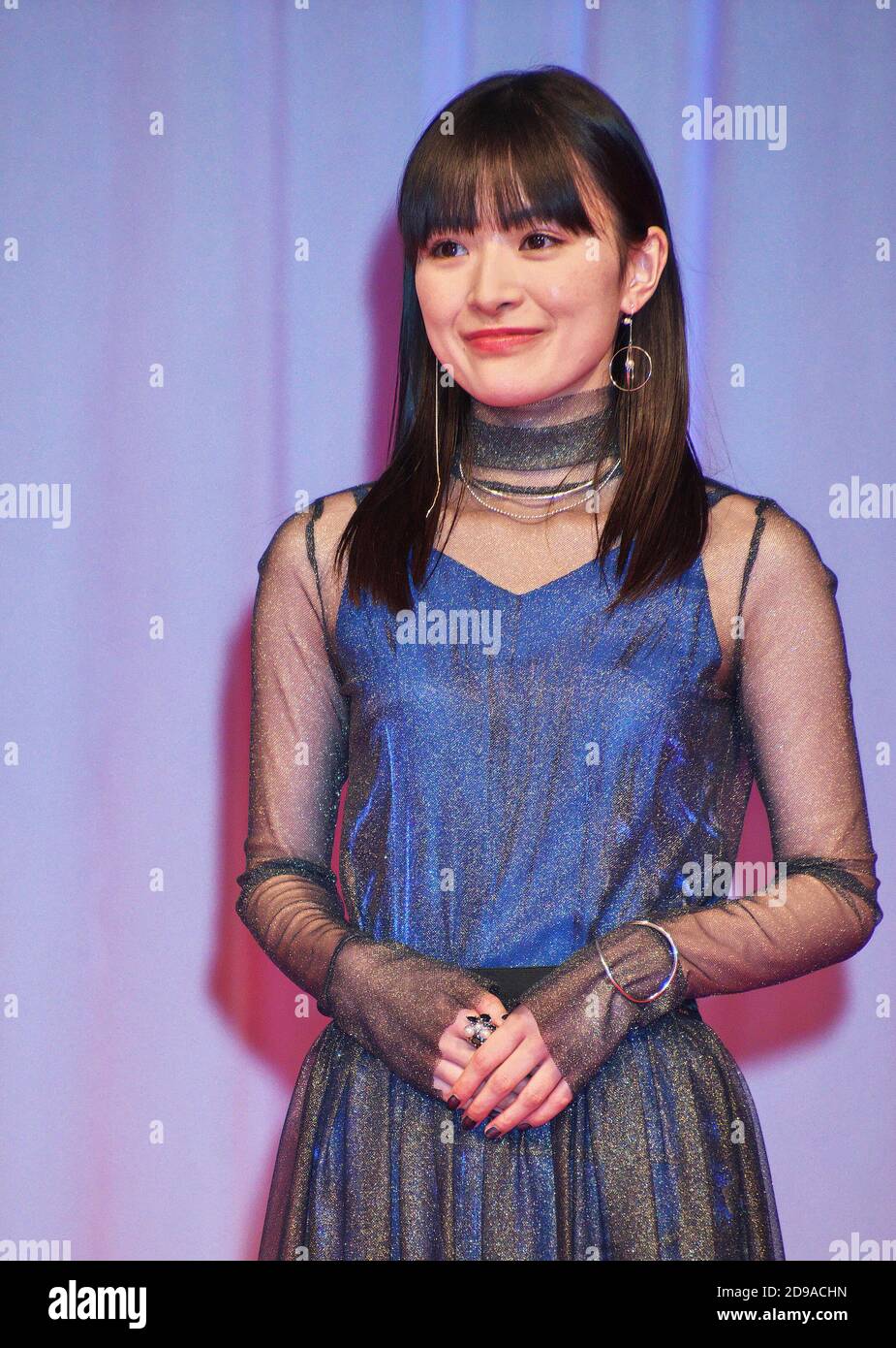 Actress Mio Yuki attends a opening ceremony for The 33rd Tokyo ...