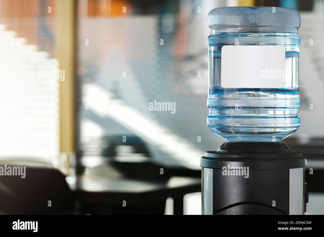 Large water dispenser in the office, with cold and hot taps Stock Photo ...