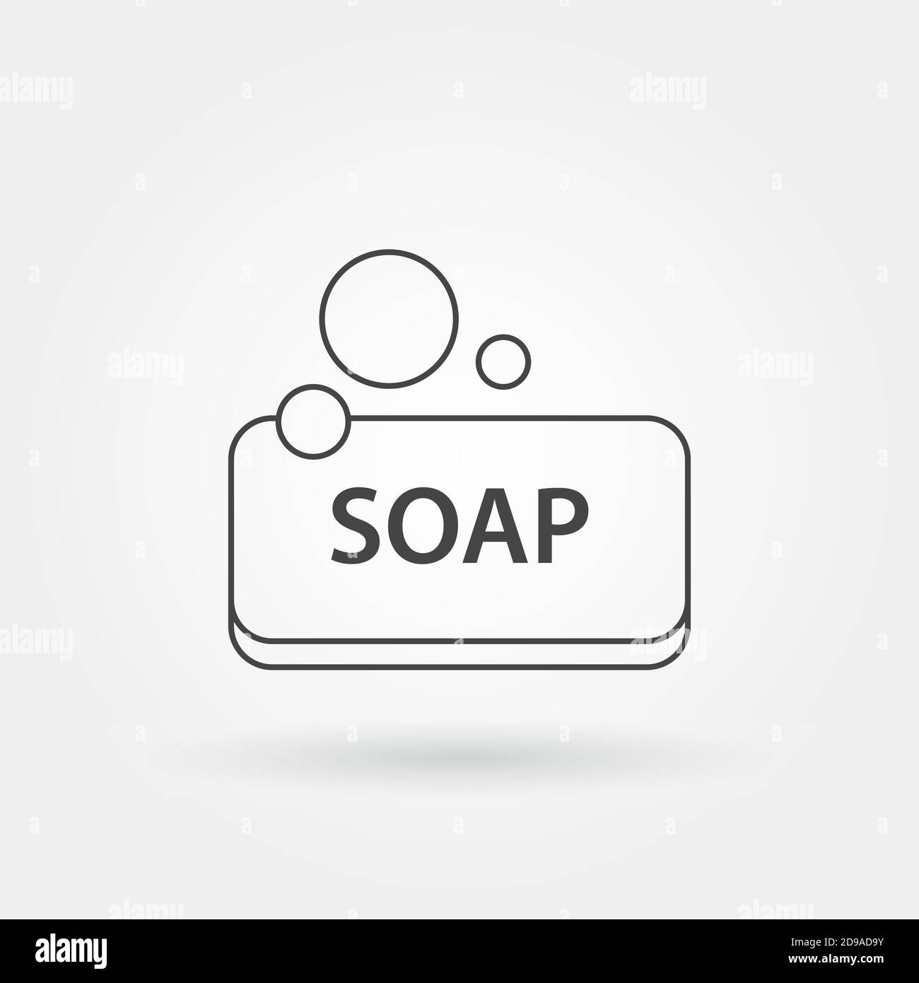 Bar soap white Stock Vector Images - Alamy