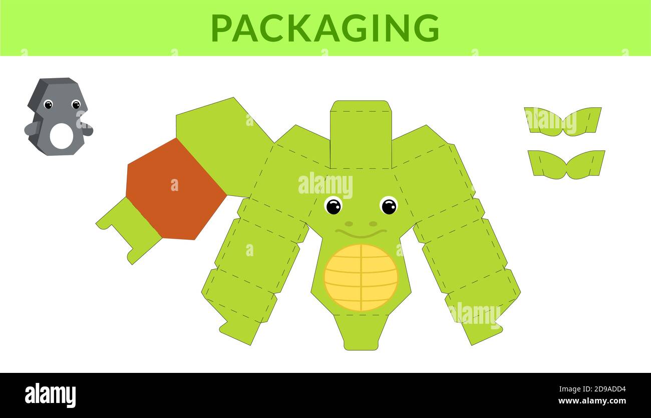 Baby Box Turtle Stock Vector Images - Alamy