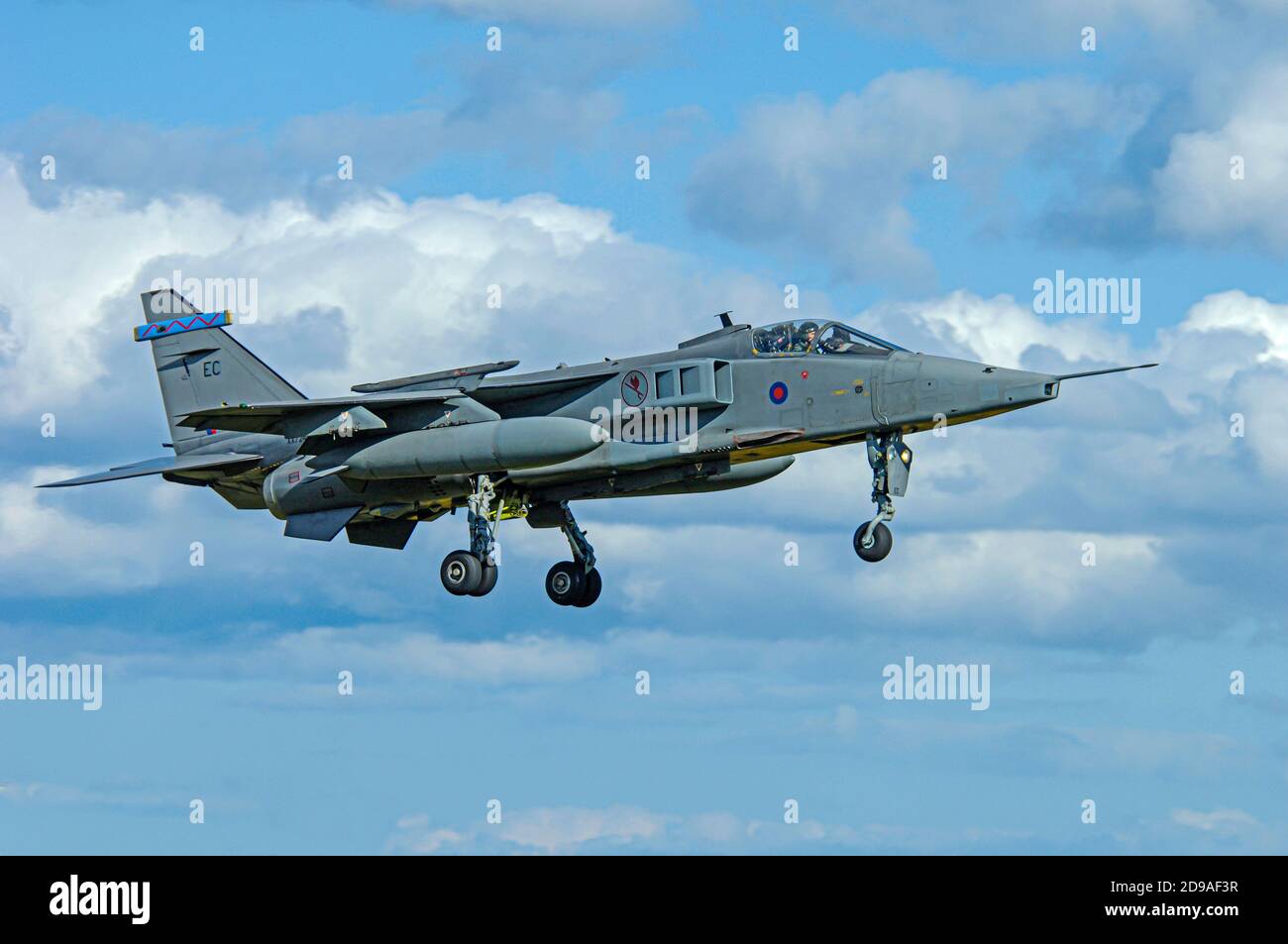 SEPECAT Jaguar GR3A in flight over RAF Lossiemouth now based at RAF ...