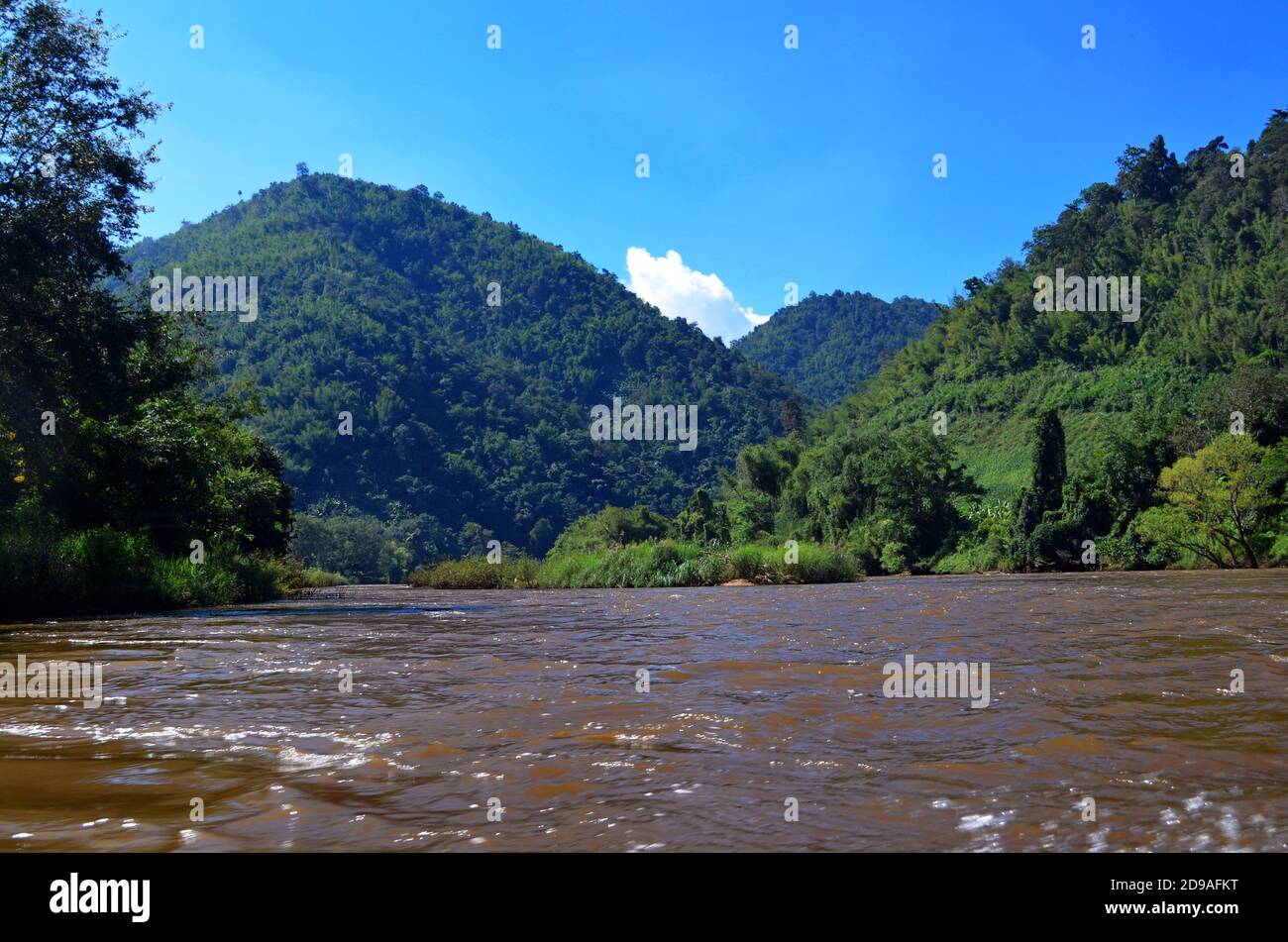 Chiang Rai, Thailand - Countryside by the Mae Kok River Stock Photo - Alamy