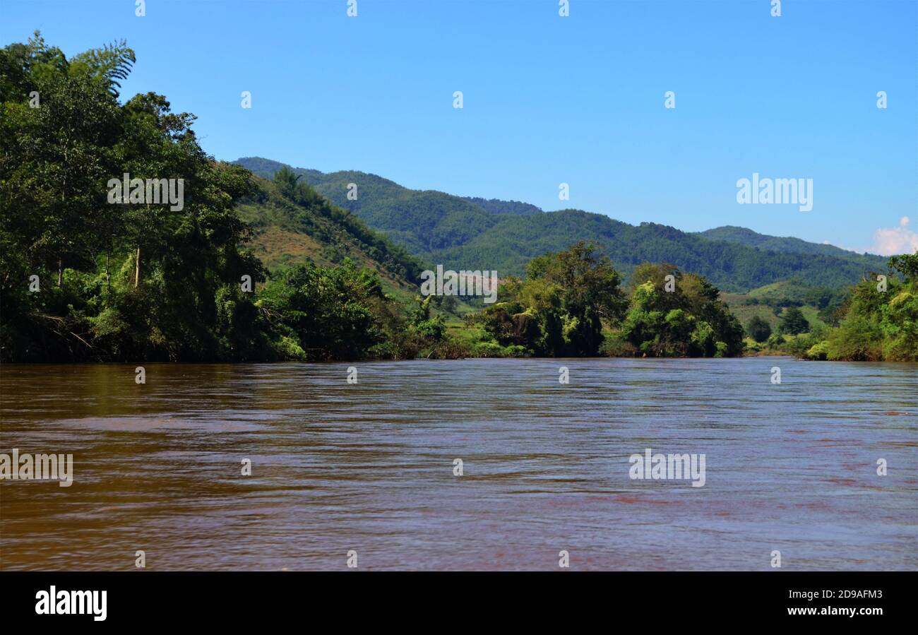 Chiang Rai, Thailand - Countryside by the Mae Kok River Stock Photo - Alamy