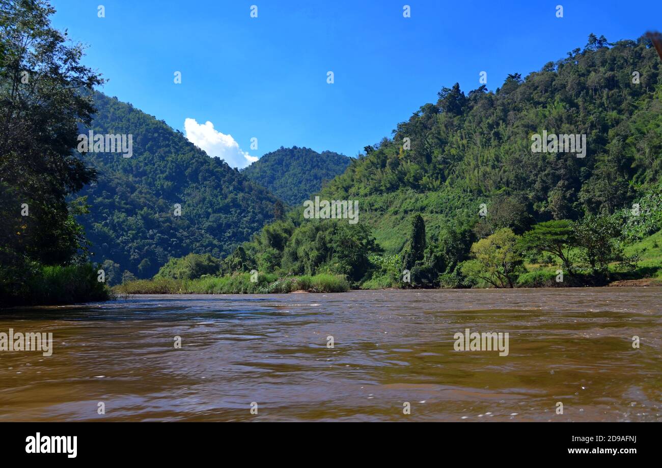Chiang Rai, Thailand - Countryside by the Mae Kok River Stock Photo - Alamy