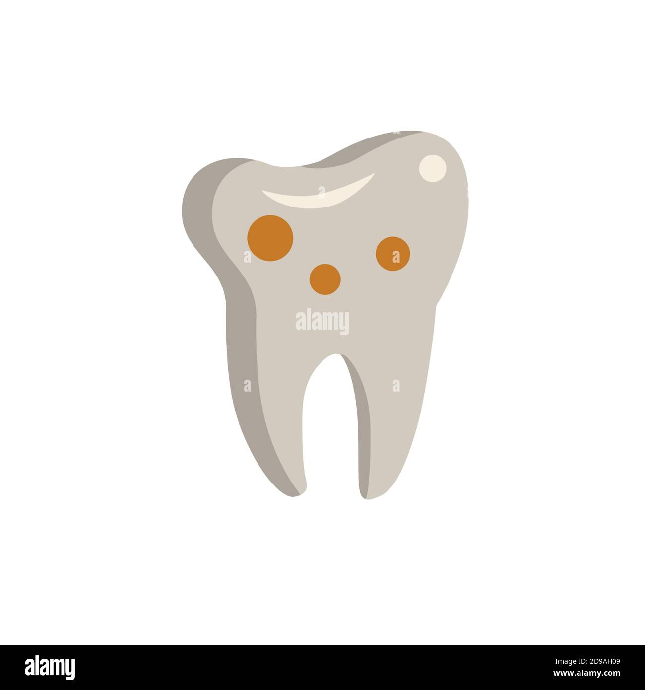 Caries icon. Simple element from dentistry collection. Creative Caries ...