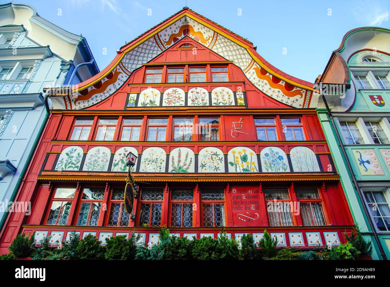Appenzell is the traditional Swiss village famous for picturesque ...