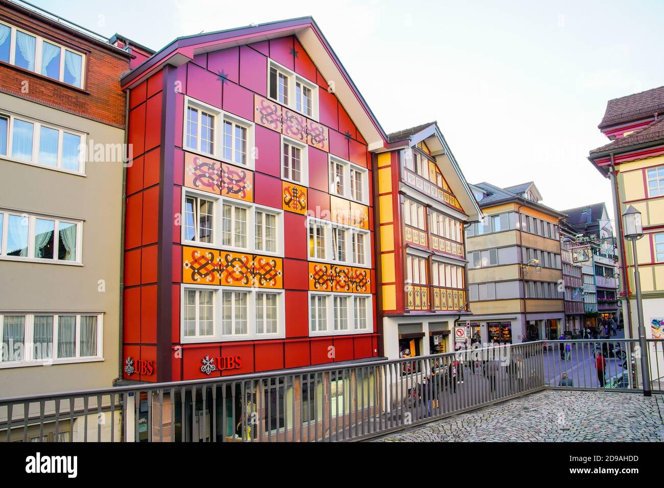 Appenzell is the traditional Swiss village famous for picturesque ...