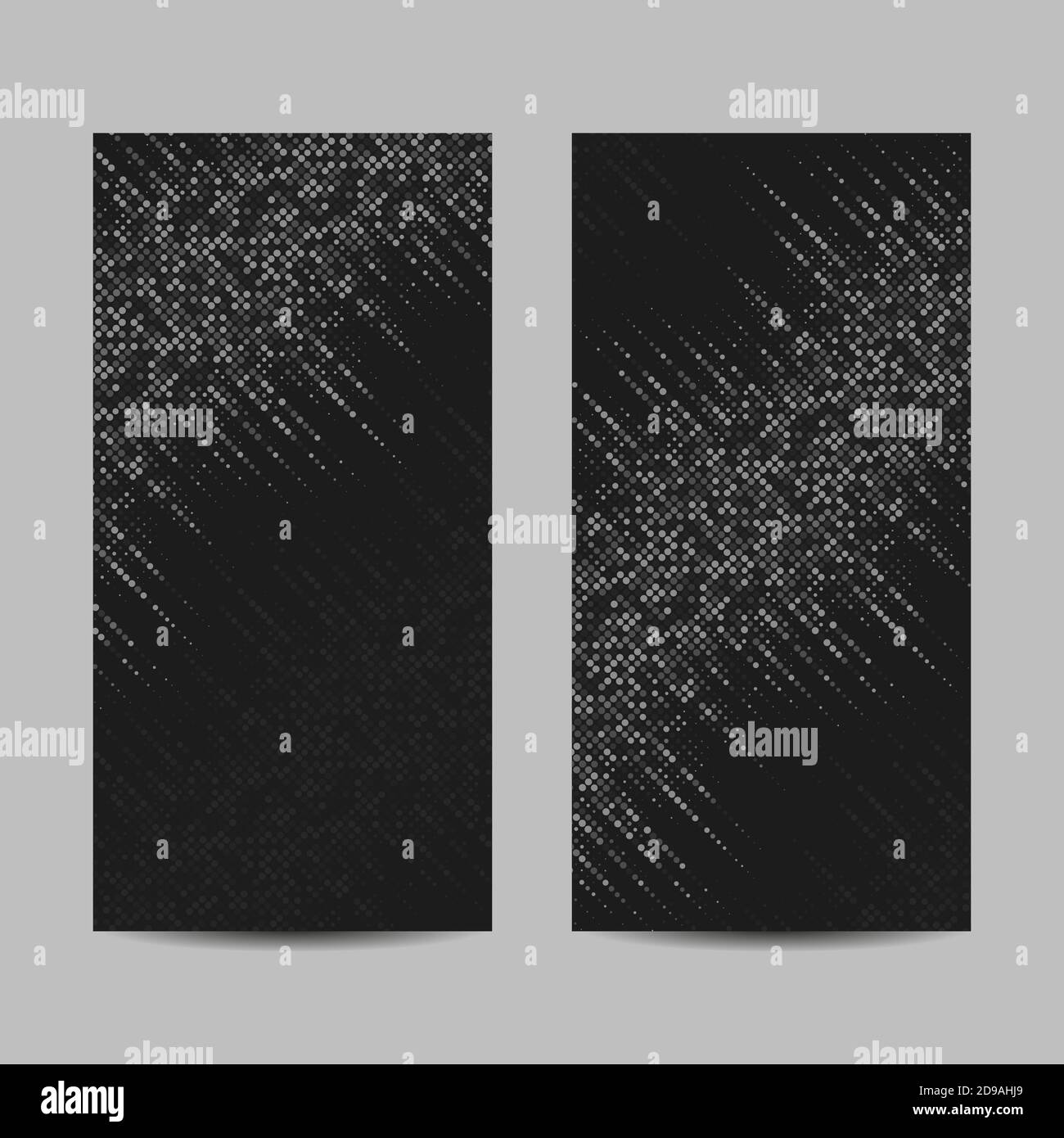 Set of banners with dots. Vector illustration Stock Vector Image & Art ...