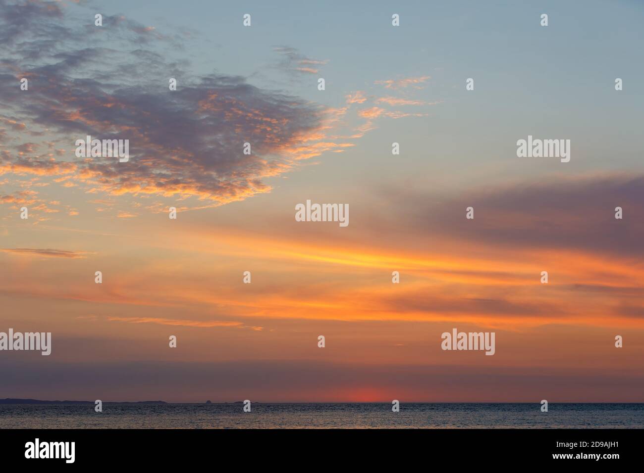 beautiful sunset sky on Madagascar Nosy Be, Sunset landscape Stock ...