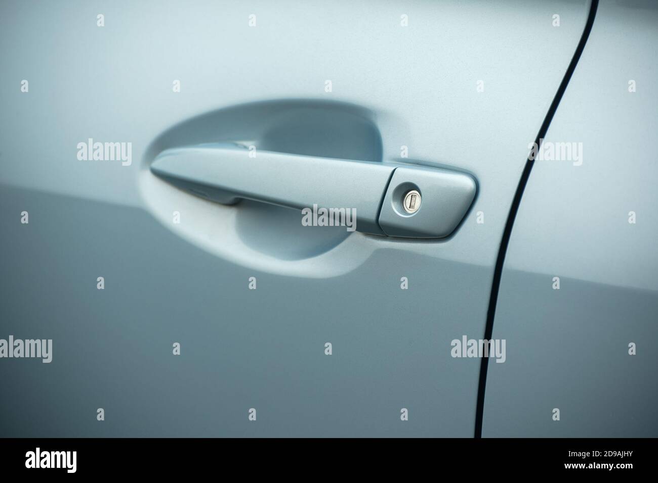 Door handle blue clean hi-res stock photography and images - Alamy