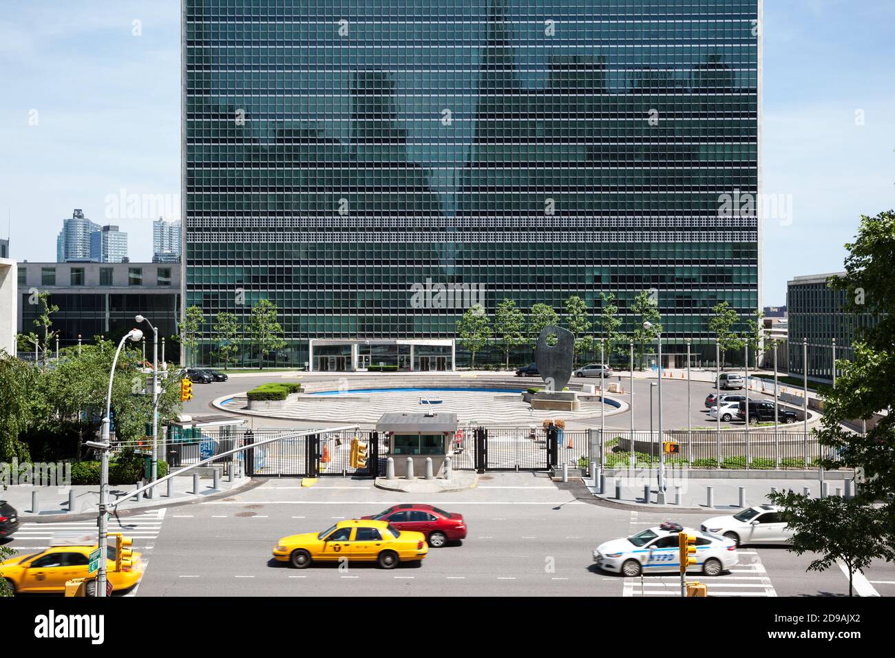 United Nations Building in New York is the headquarters of the United ...