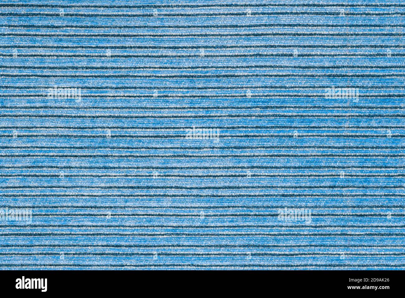 Seamless texture of horisontal stripped blue polyester upholstery Stock ...
