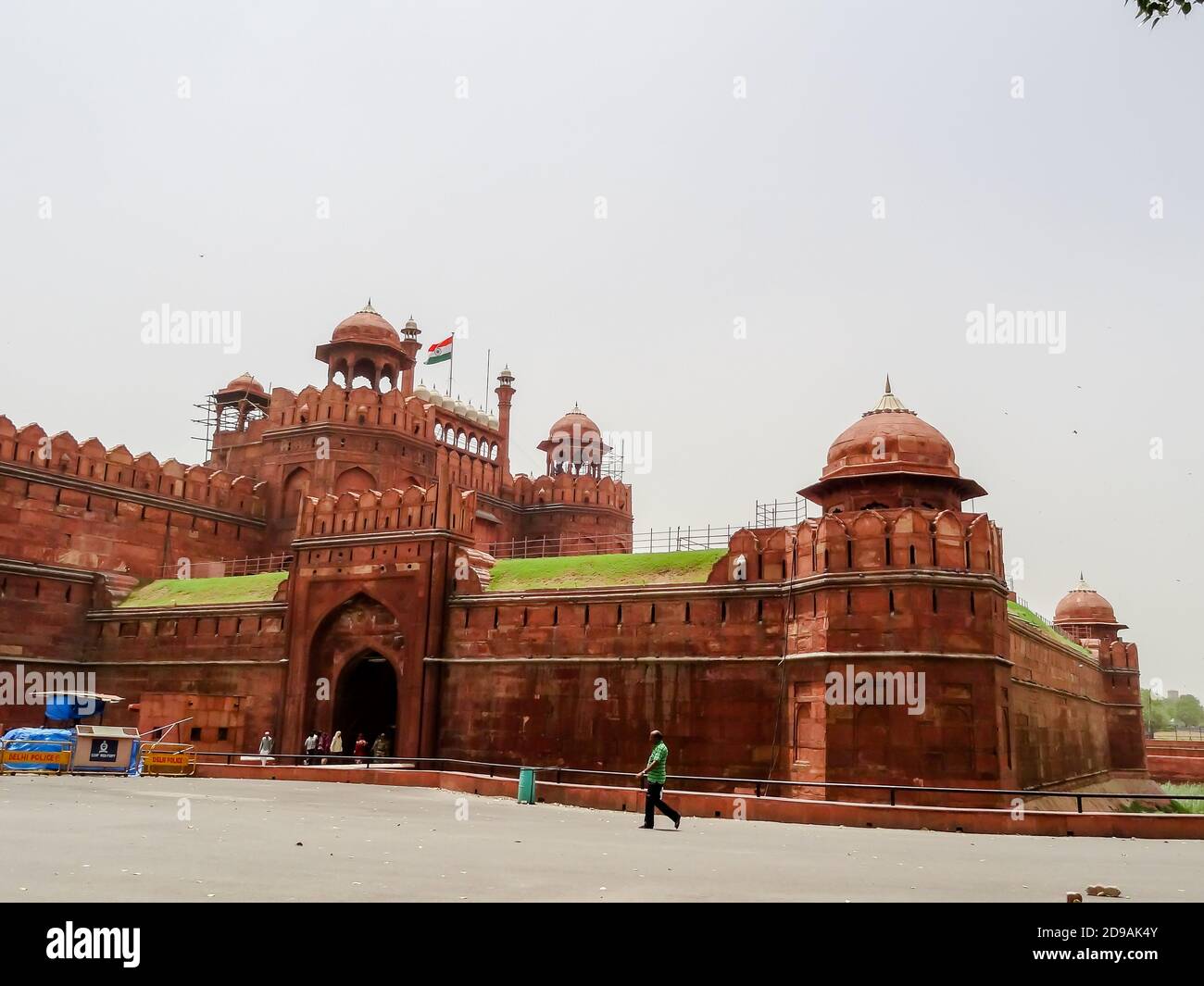 The Red Fort is a historical fort in the city of Delhi in India. Inside ...