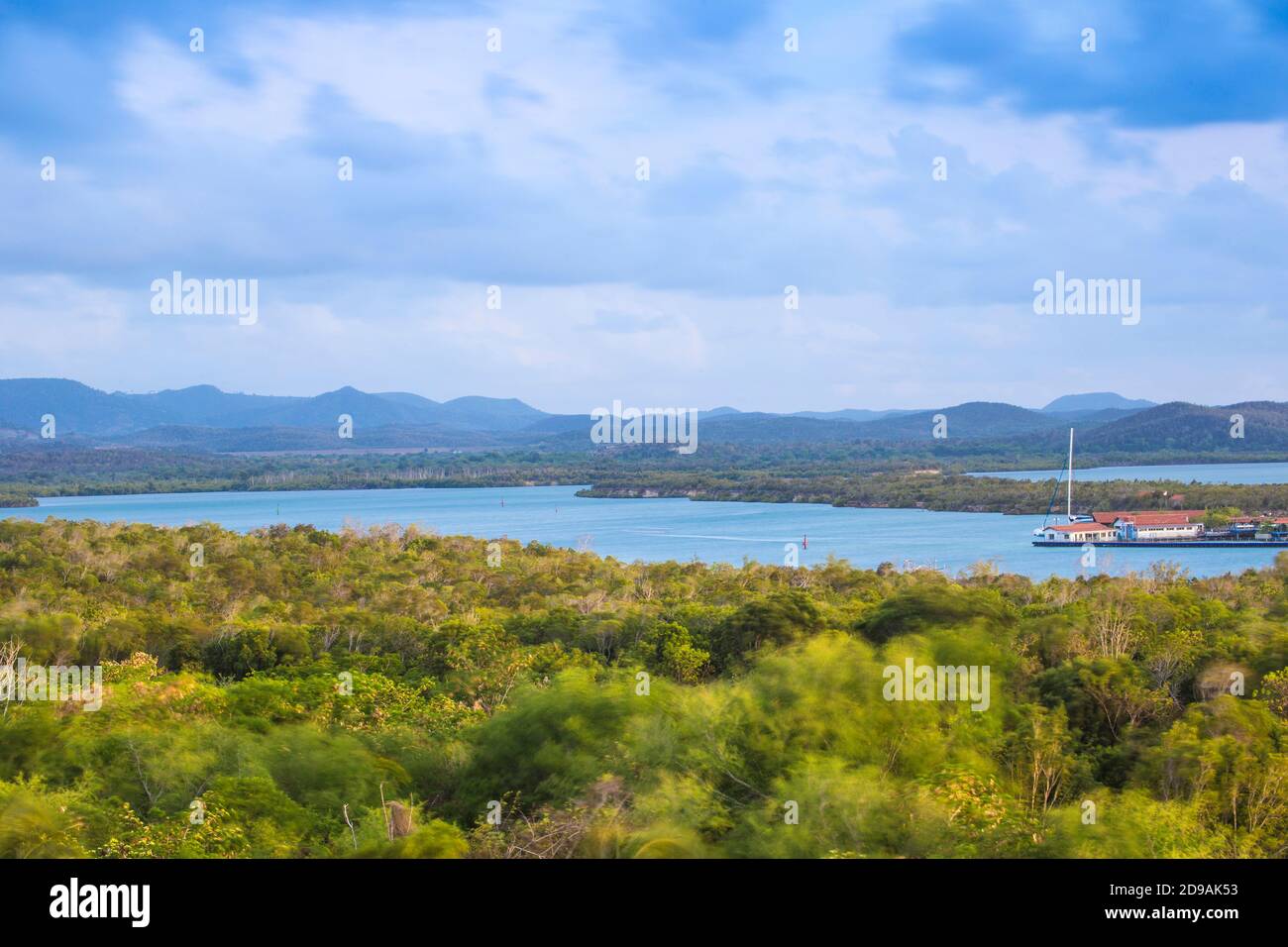 Cuba, Holguin, Scenery near Playa Esmeralda Stock Photo - Alamy