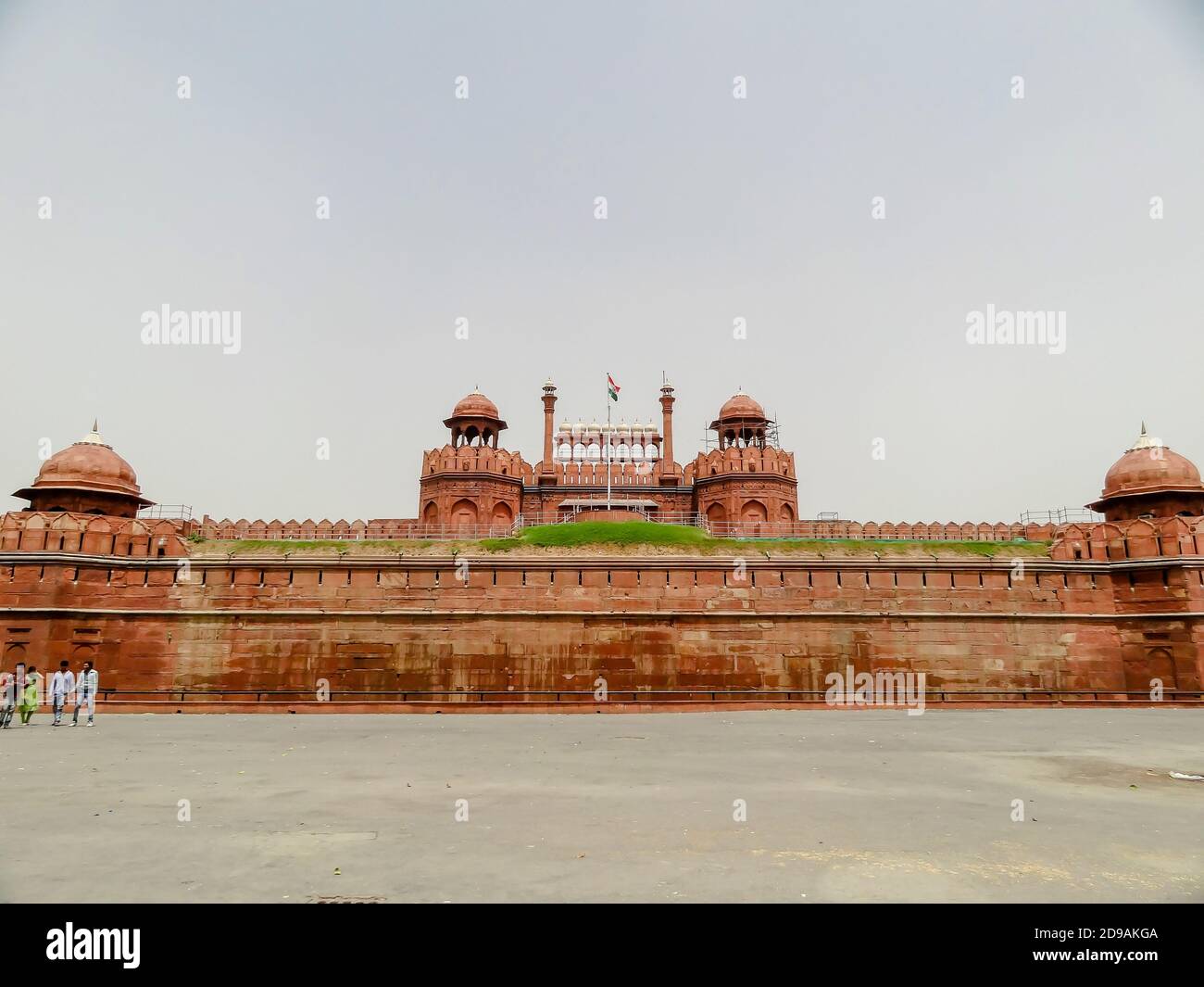 The Red Fort is a historical fort in the city of Delhi in India. Inside ...