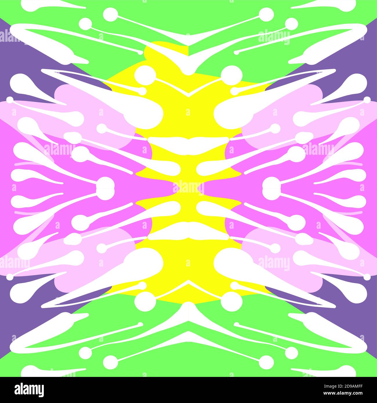 Abstract background seamless pattern , vector illustration . Free hand ...