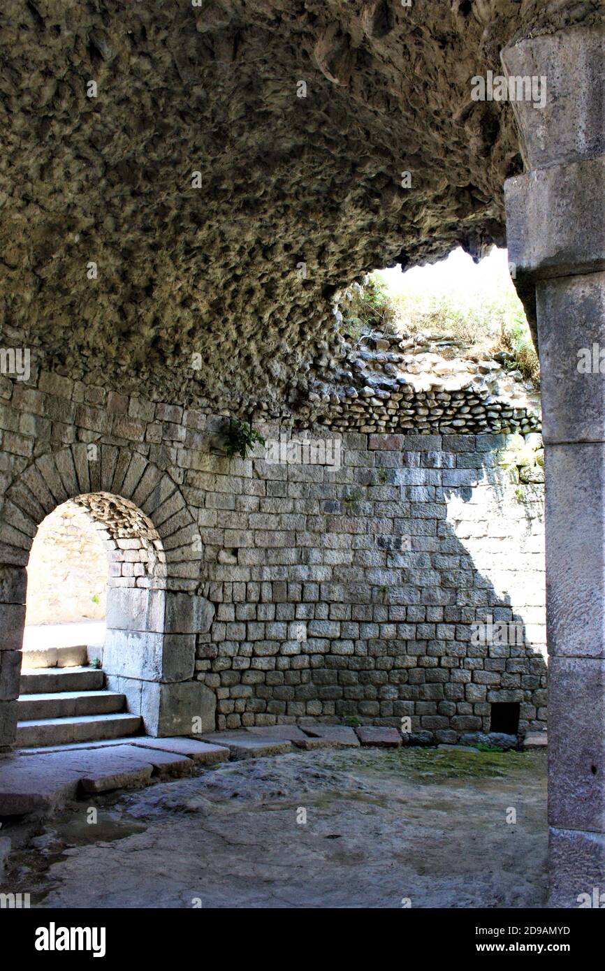 Theatre of The Asclepion of Pergamon Ancient City. Bergama, zmir ...