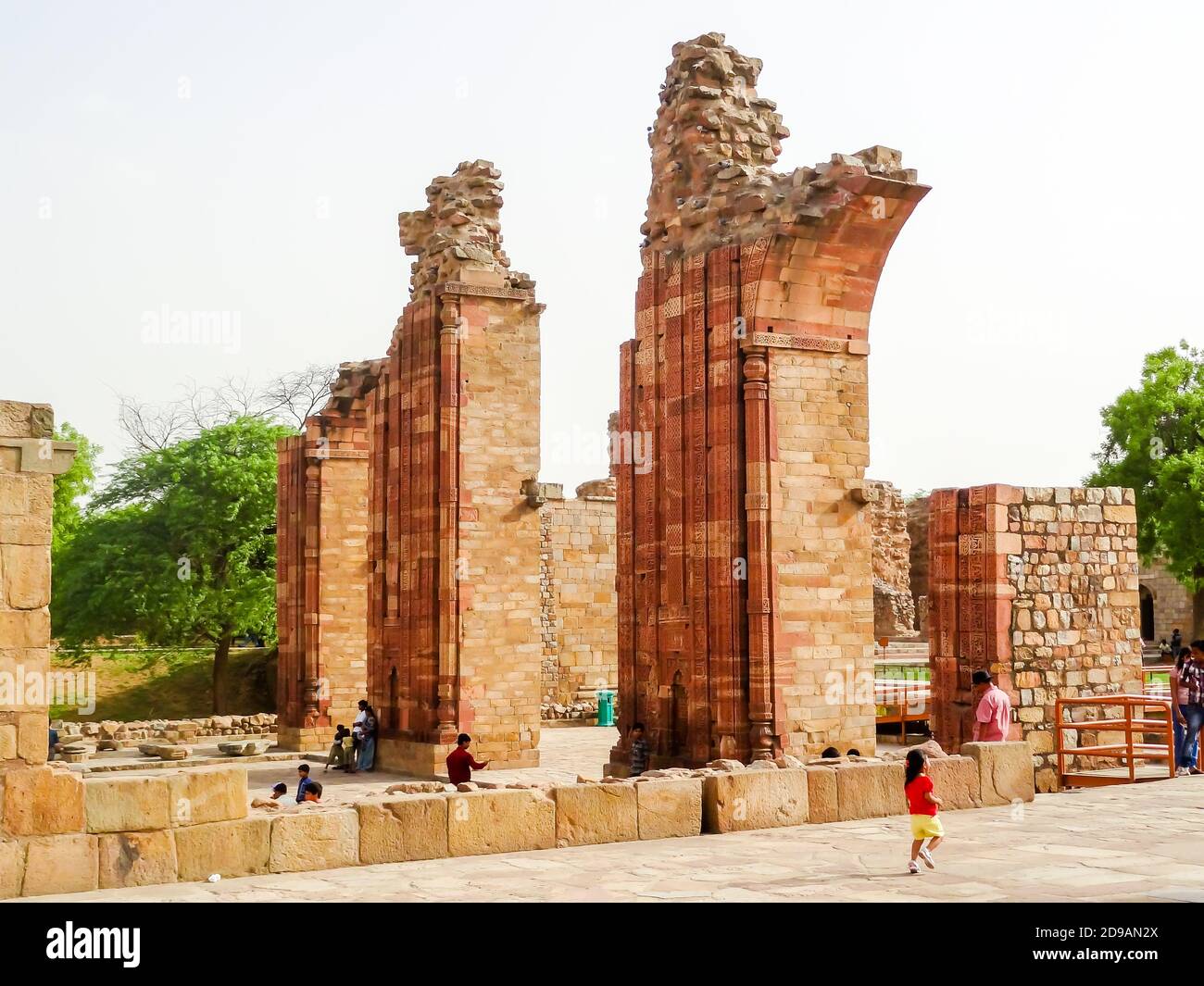 Qutb-Minar one of the most famous historical landmarks of India. The ...