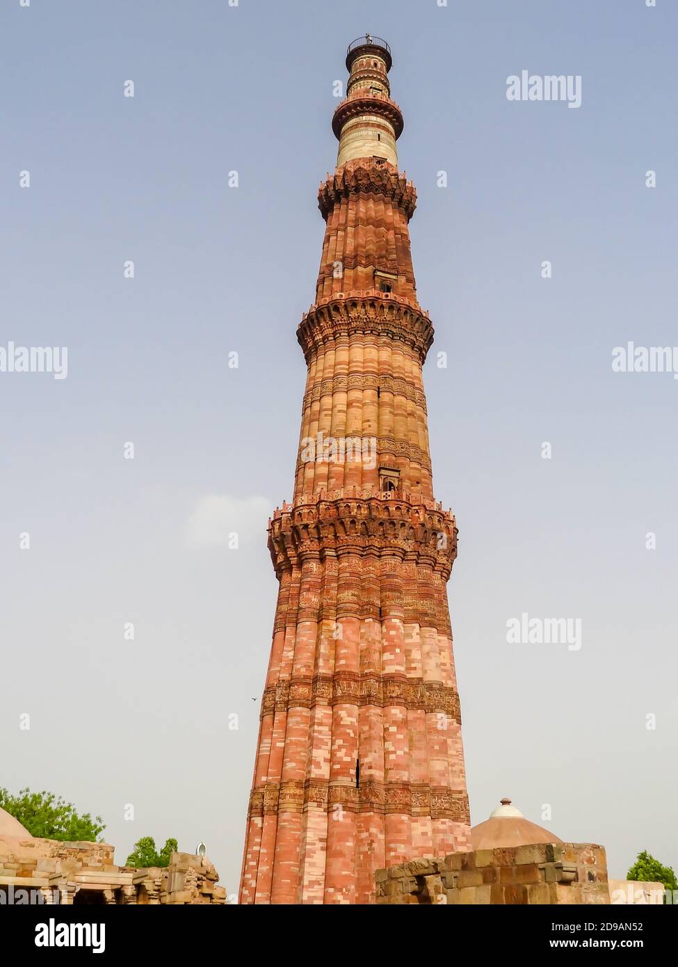 Qutb-Minar one of the most famous historical landmarks of India. The ...