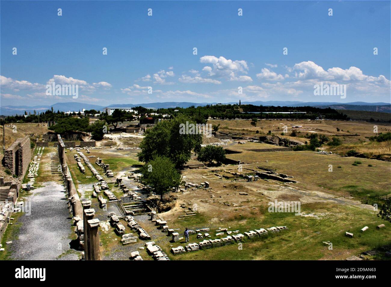 Theatre of The Asclepion of Pergamon Ancient City. Bergama, Izmir ...