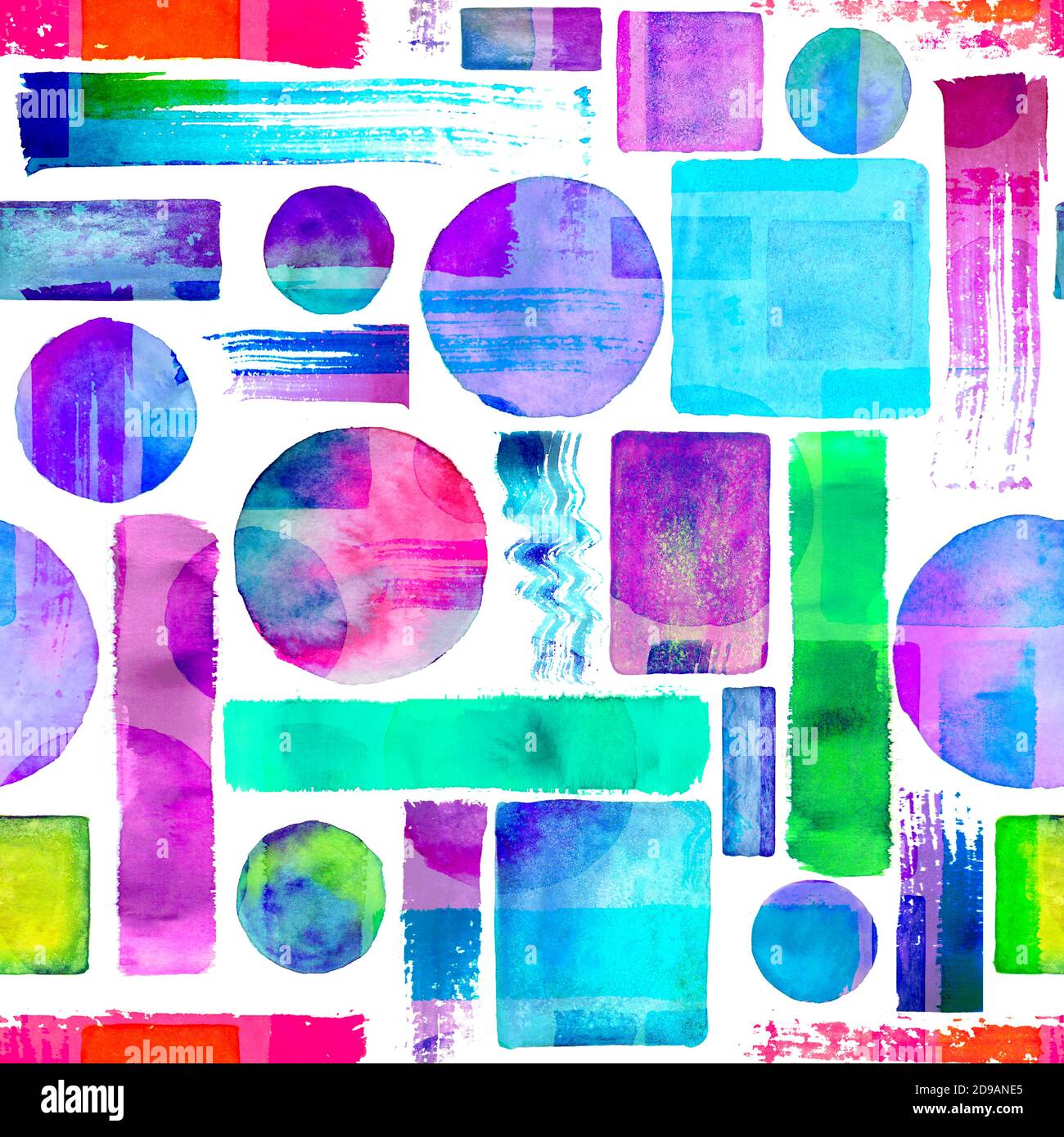Contemporary Art Seamless Pattern Background Abstract Grunge Geometric