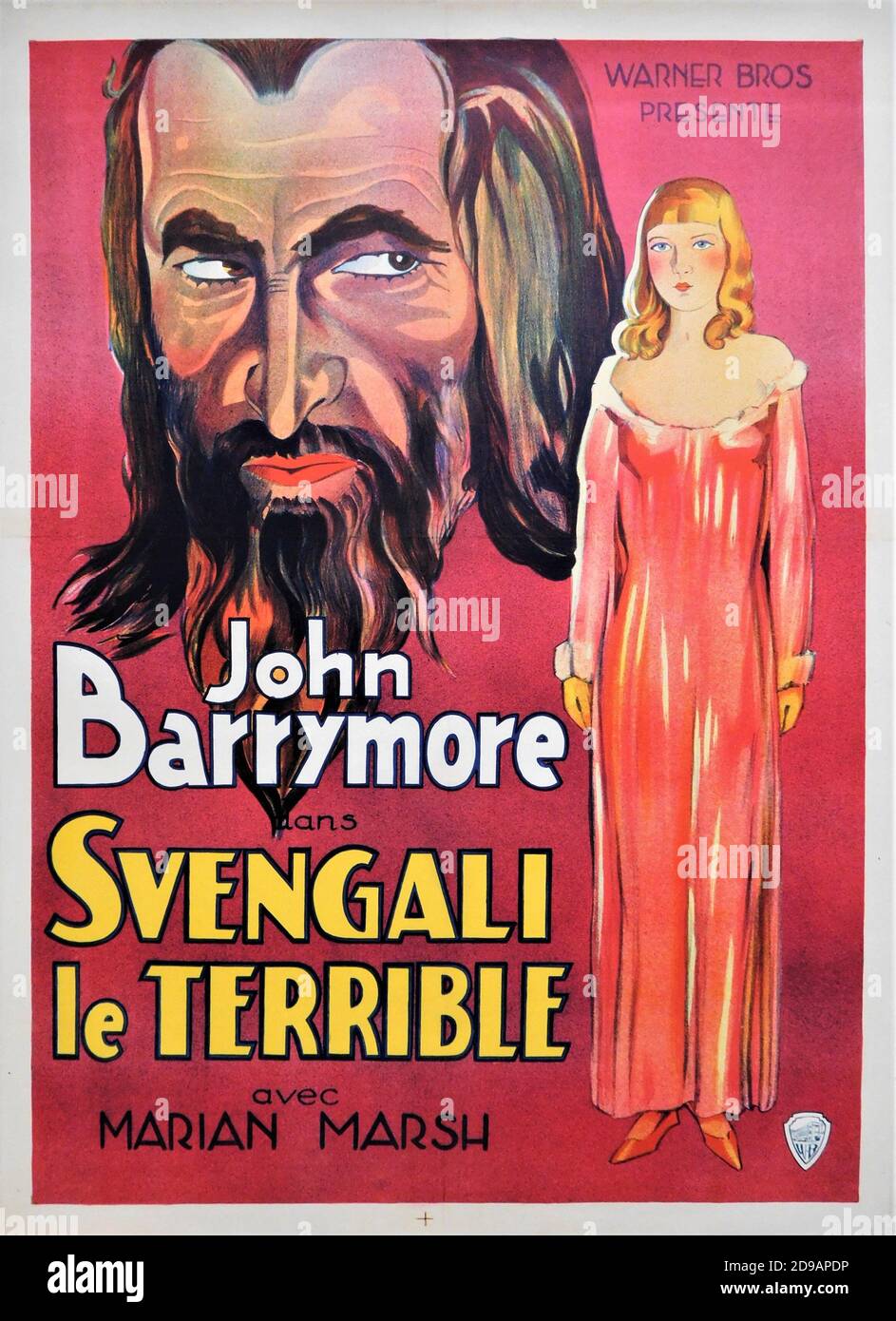 JOHN BARRYMORE and MARIAN MARSH in SVENGALI 1931 director ARCHIE MAYO ...