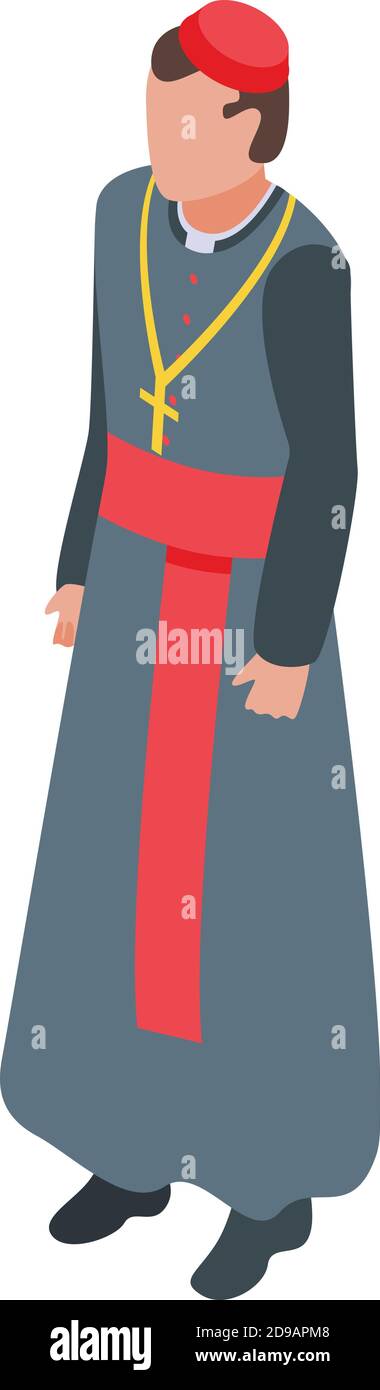 Muslim priest icon isometric hi-res stock photography and images - Alamy