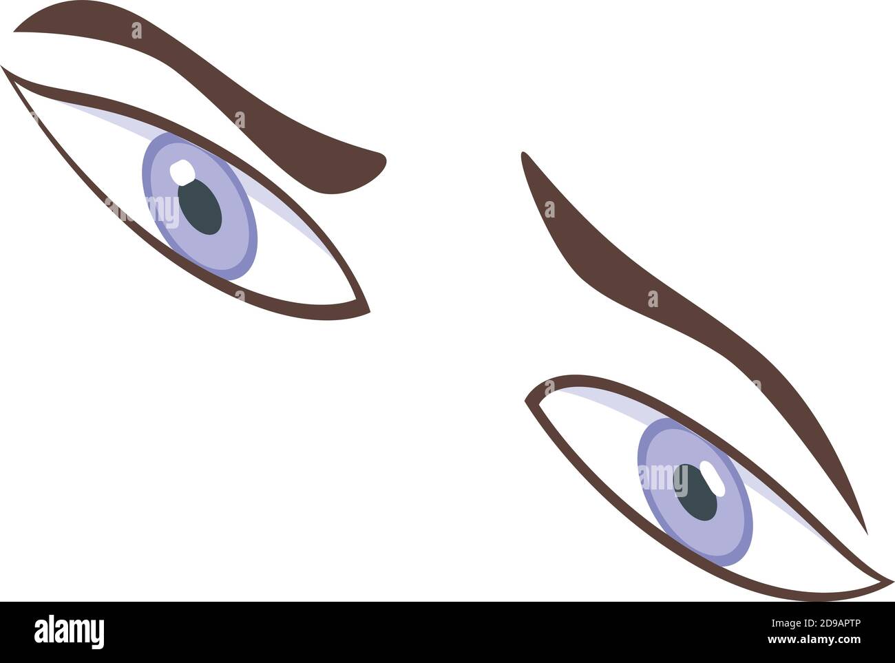 Question eyes icon. Isometric of question eyes vector icon for web ...