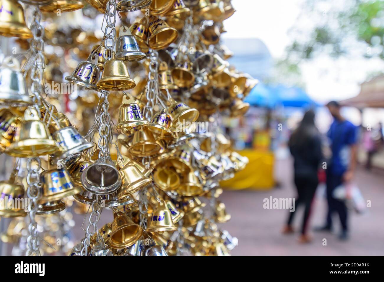 Nakhonpathom, Thailand - 31 October, 2020: A lot people in Praying ...