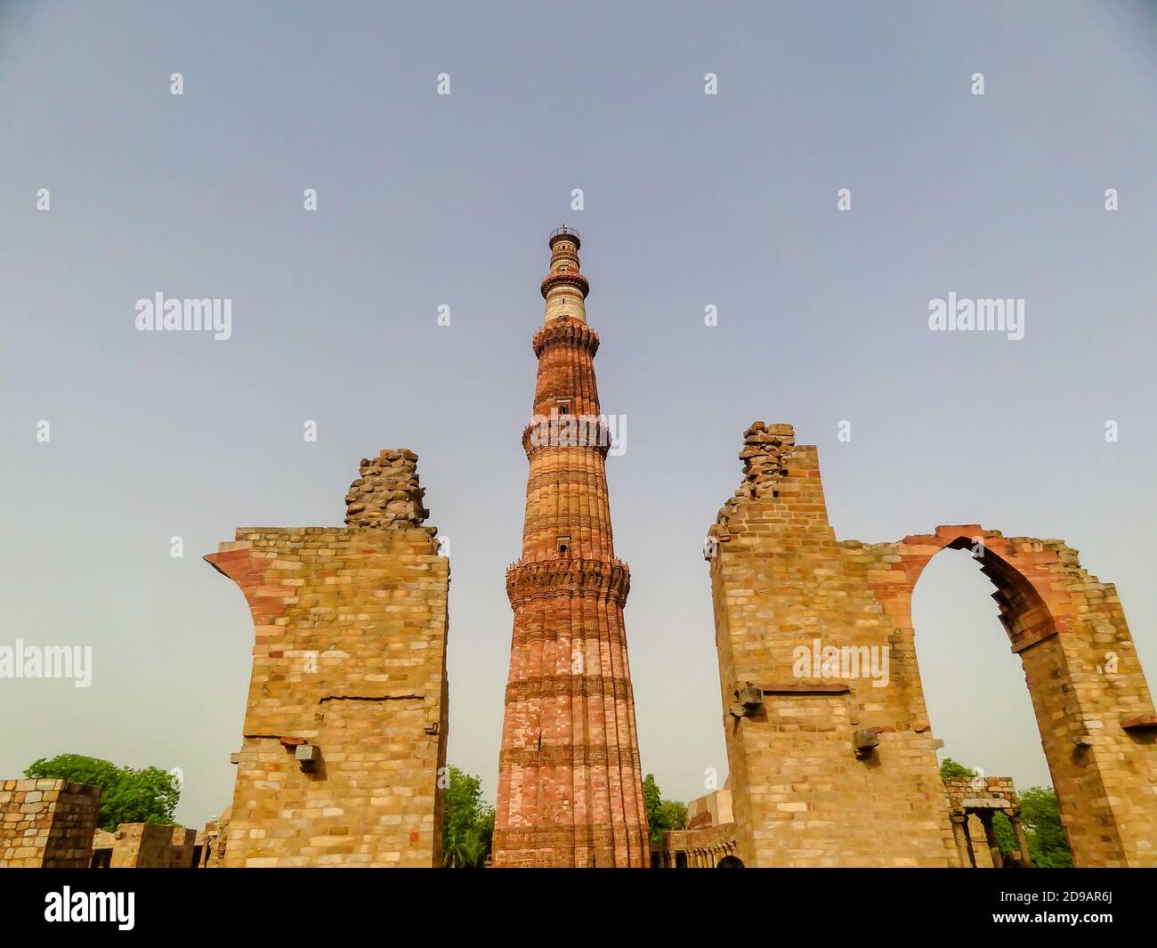Qutb-Minar one of the most famous historical landmarks of India. The ...