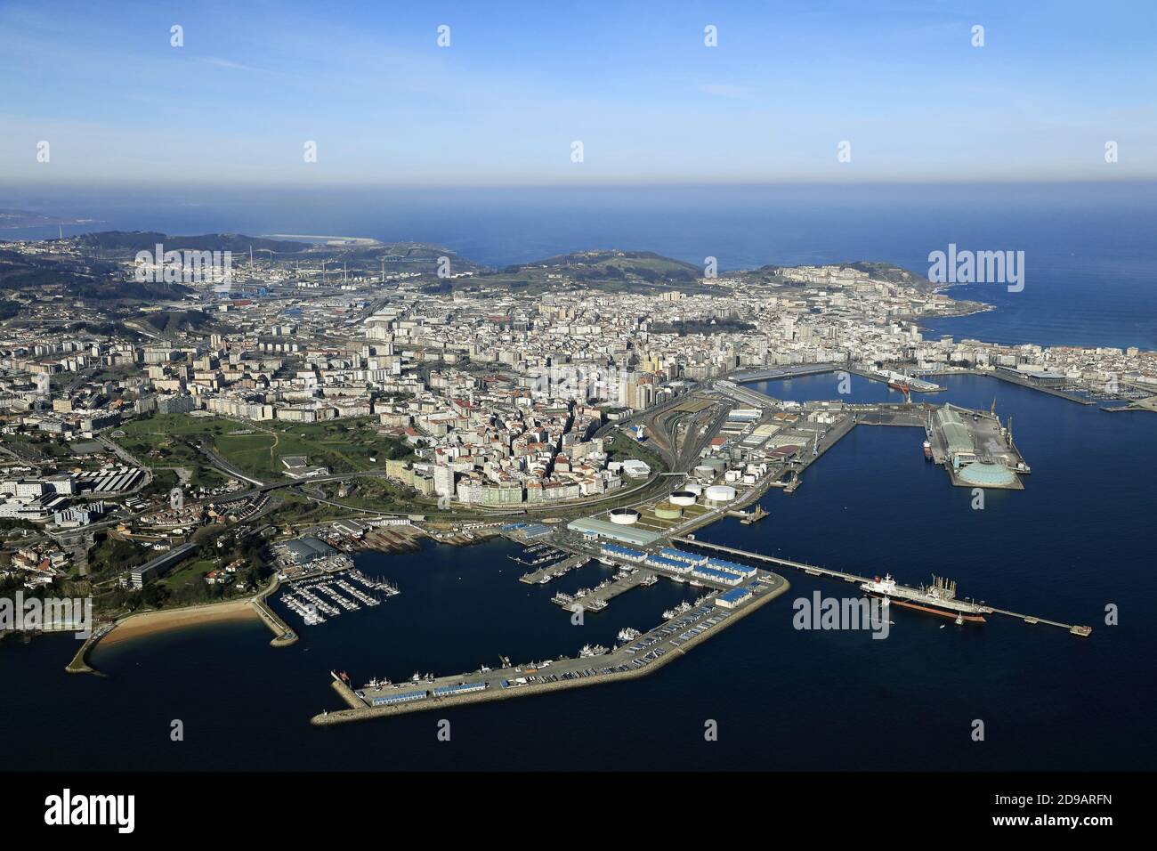 Galicia towns hi-res stock photography and images - Alamy