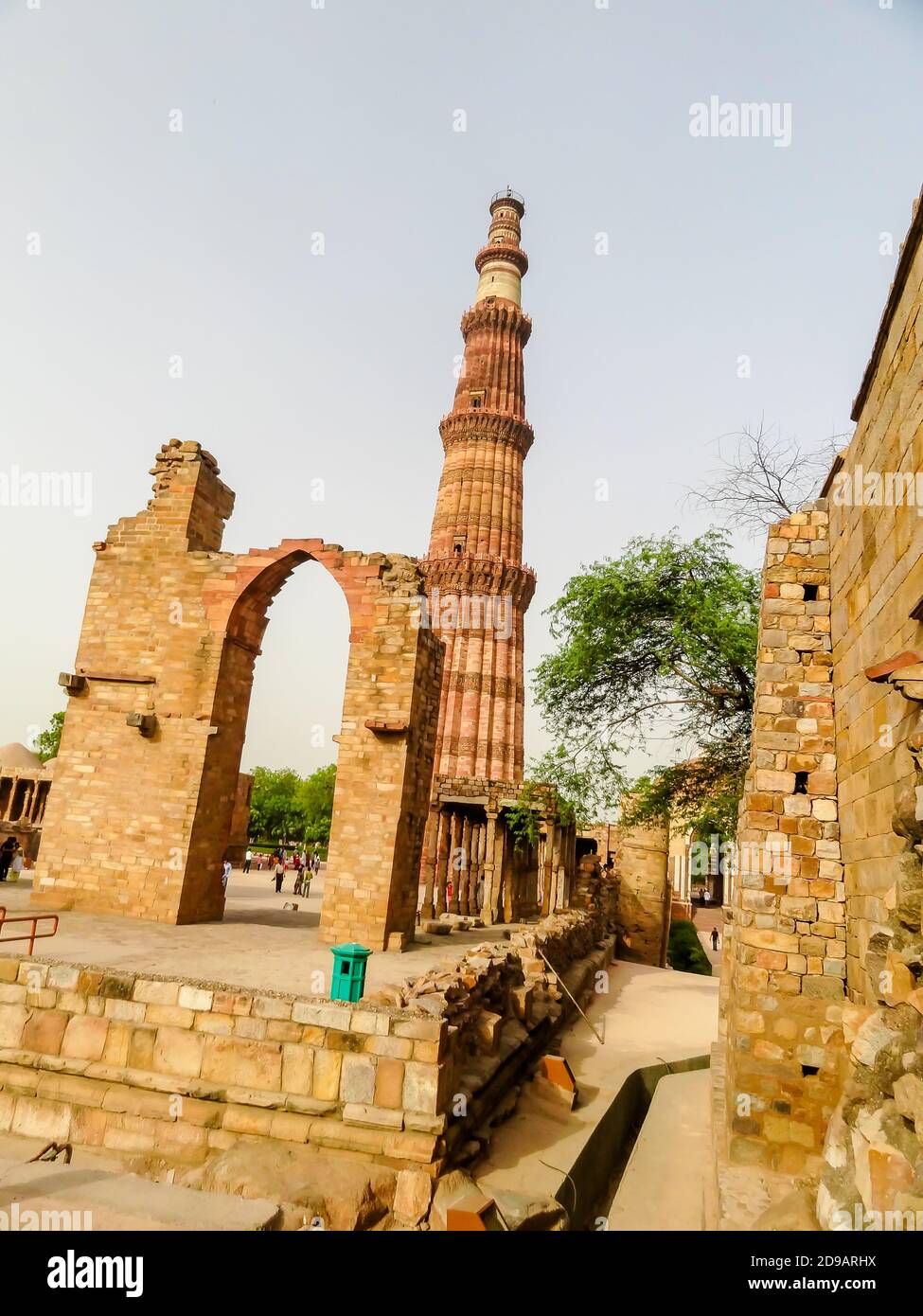 Qutb-Minar one of the most famous historical landmarks of India. The ...
