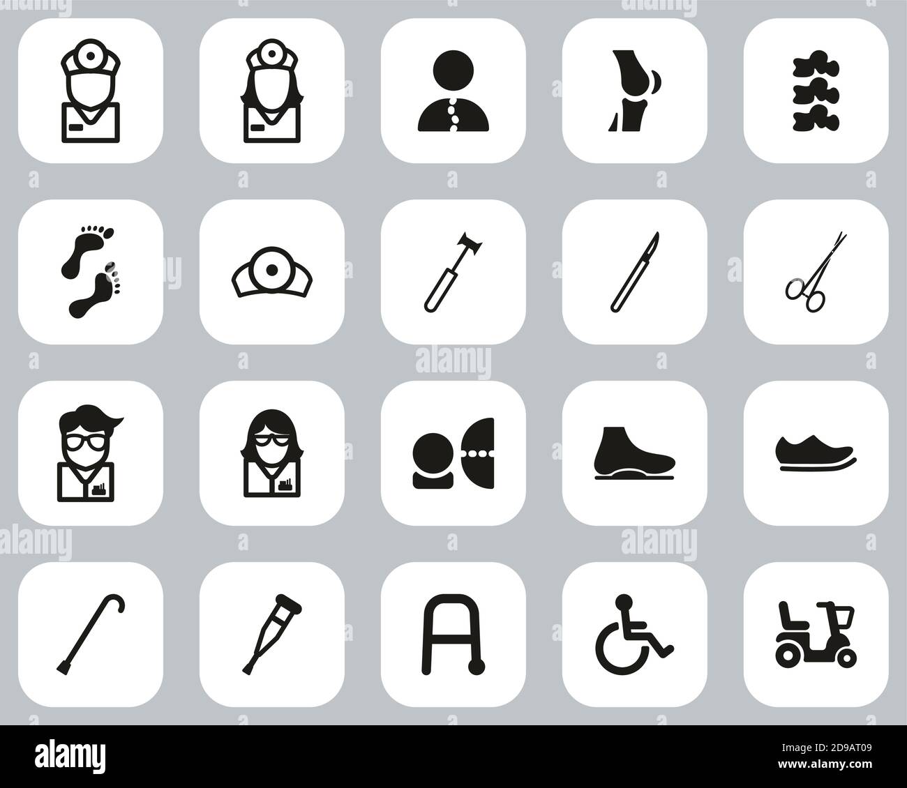 Doctor exam foot Stock Vector Images - Alamy