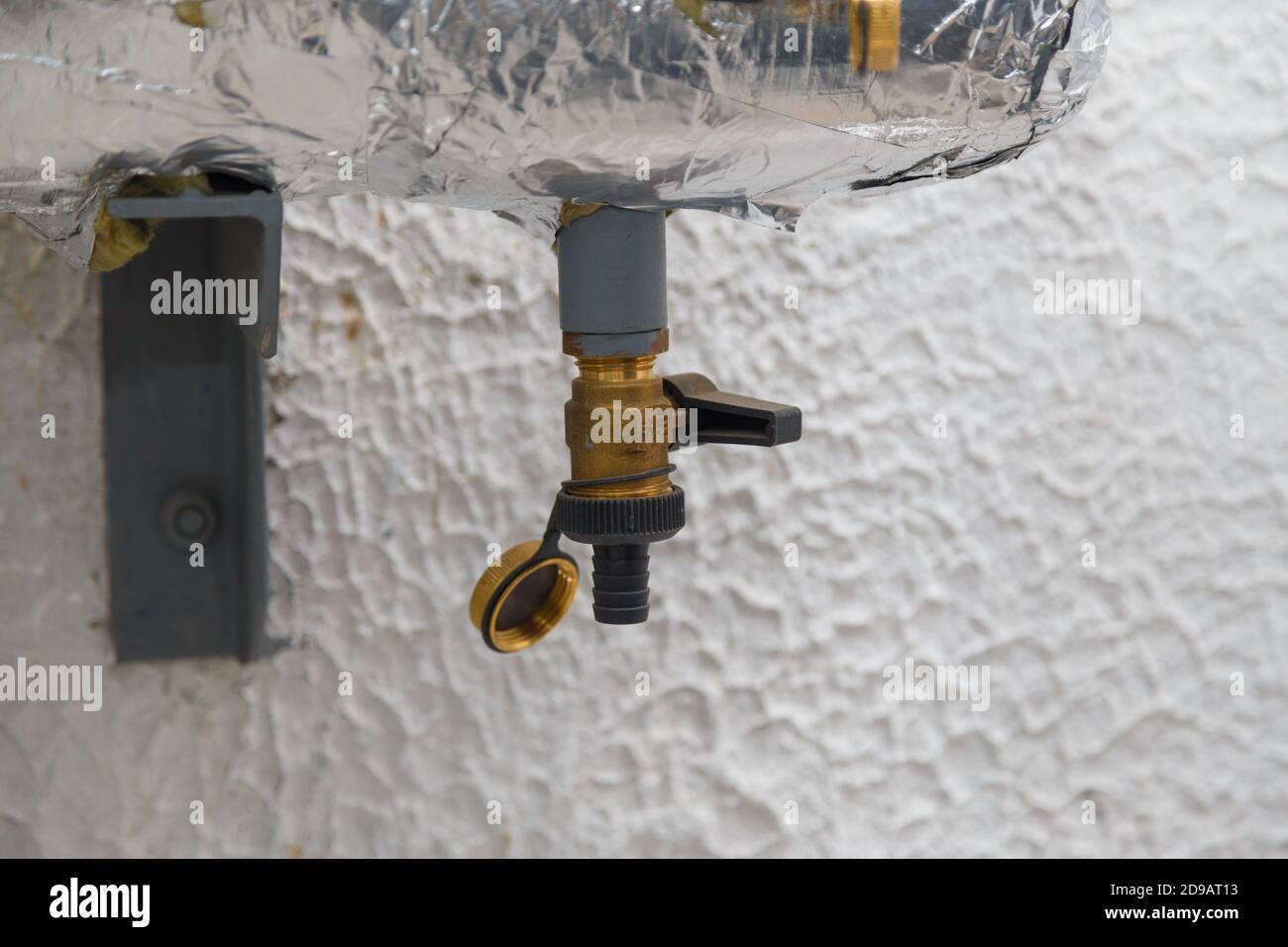 drain valve on heating system Stock Photo - Alamy