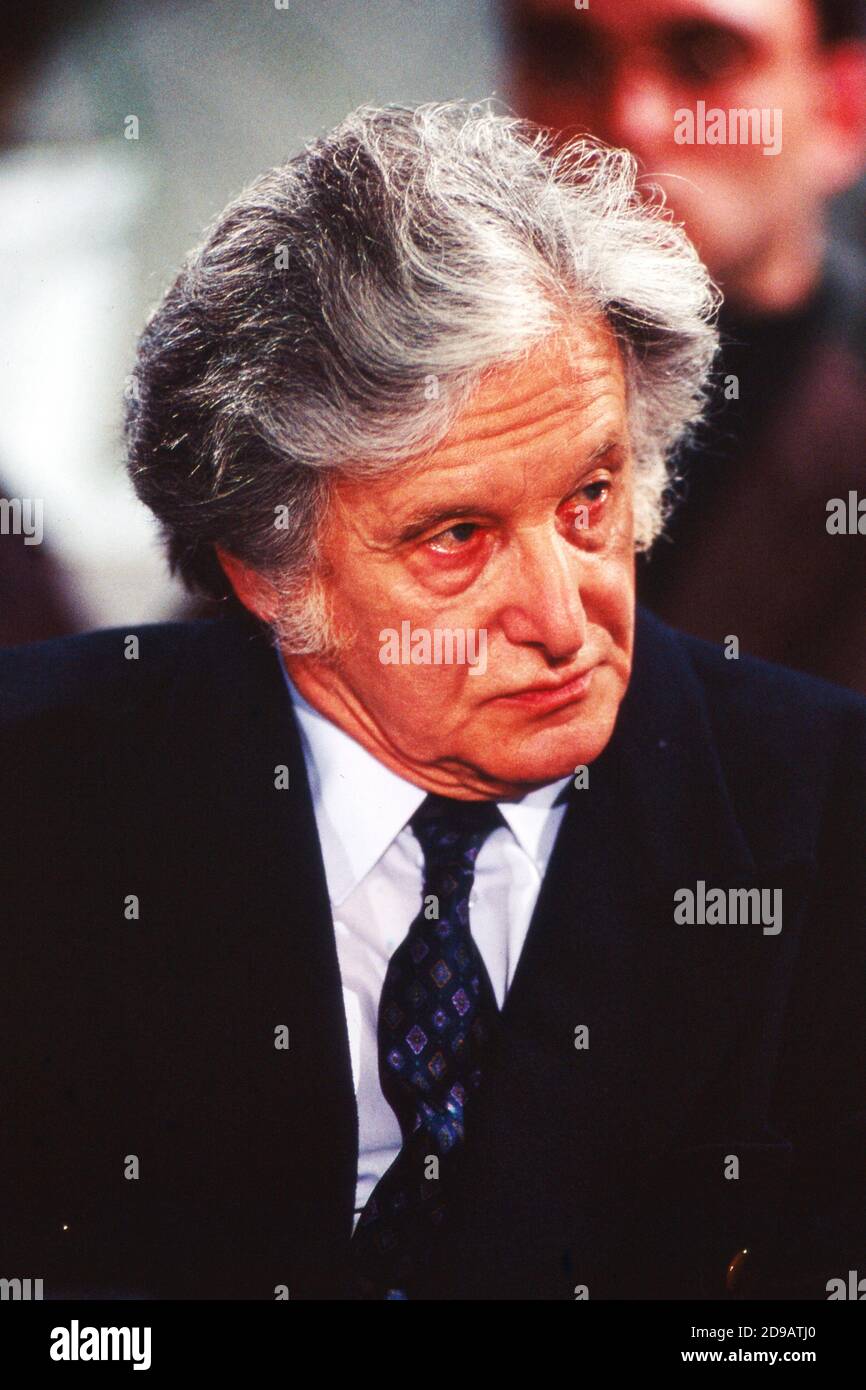 Journalist und Publizist Ralph Giordano auf der Buchmesse in Frankfurt ...