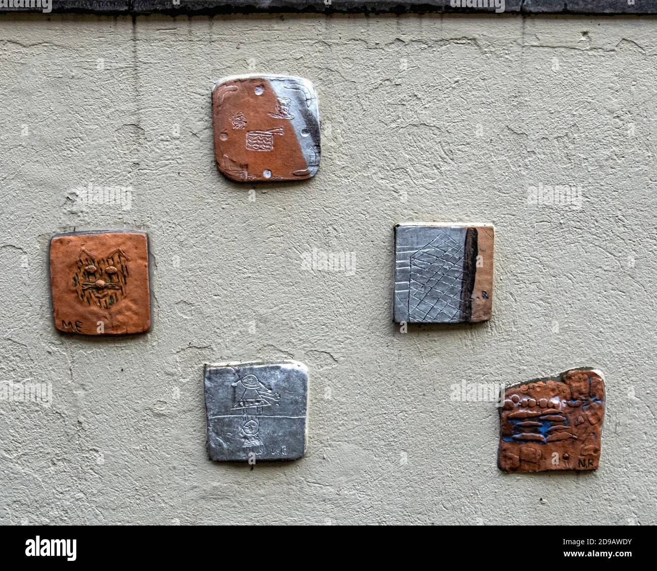 Ceramic plaques hi-res stock photography and images - Alamy