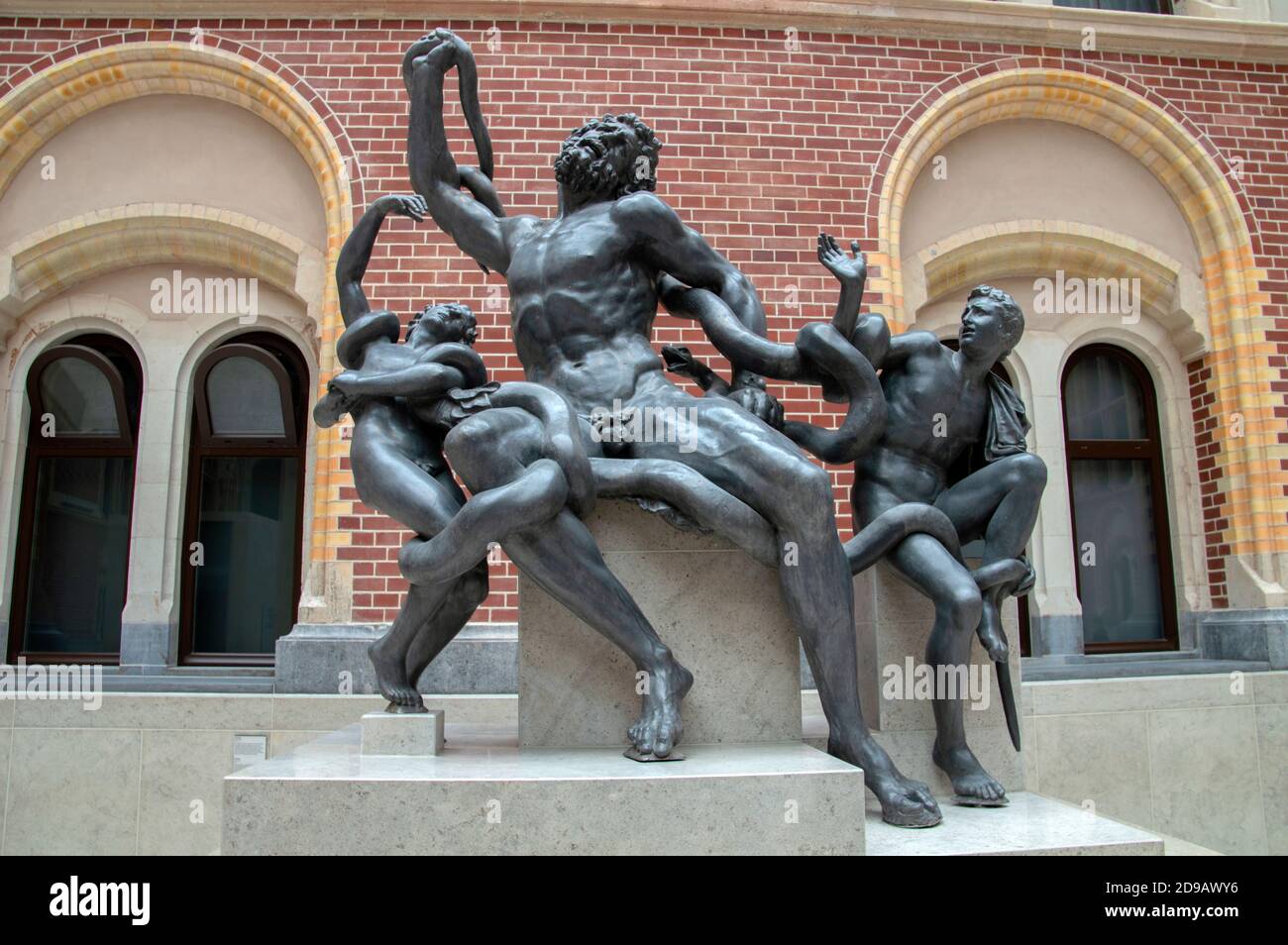 Statue Laocoön Inside The Rijksmuseum Museum At Amsterdam The ...