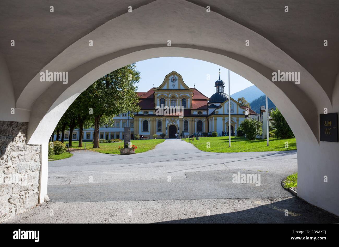 STAMS, AUSTRIA, SEPTEMBER 9, 2020 - Cistercian Stams Abbey (Stift Stams ...