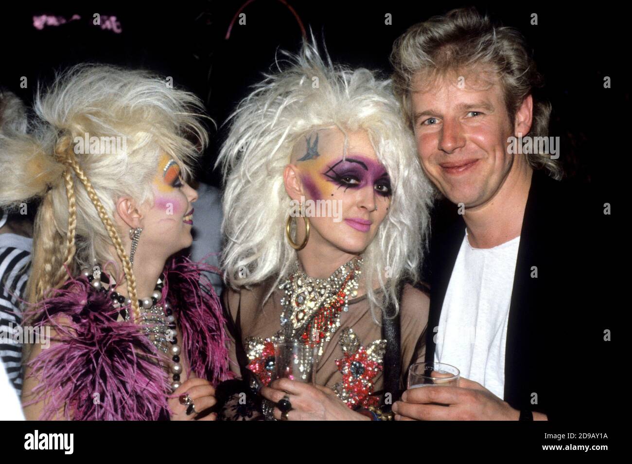 Fashion's Alan Darby (left) with fans at Camden Palace's 2nd ...
