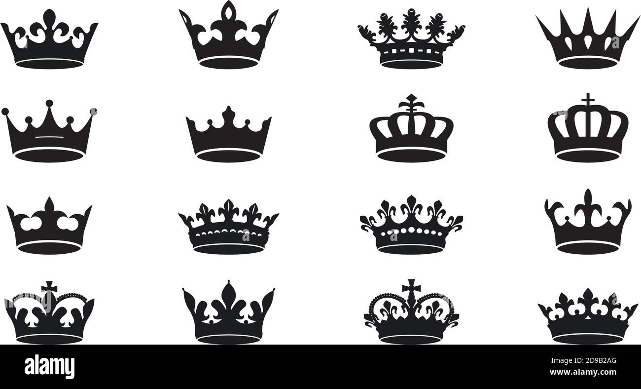 King Crown Logo Black And White