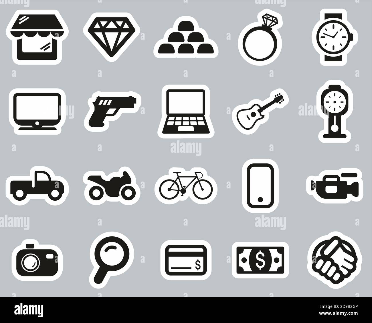 Big gold clock Stock Vector Images - Alamy