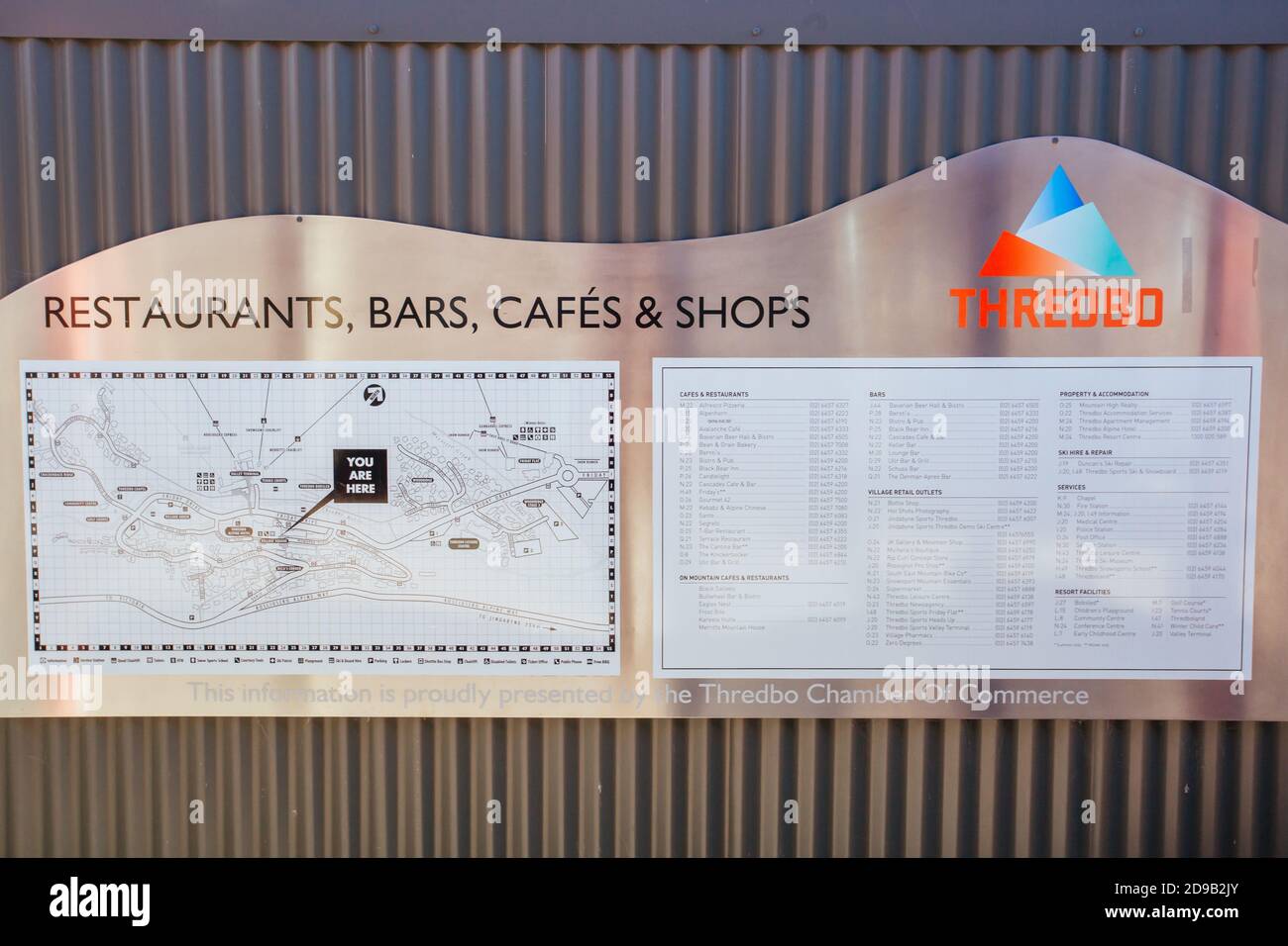 Thredo ski resort hi-res stock photography and images - Alamy