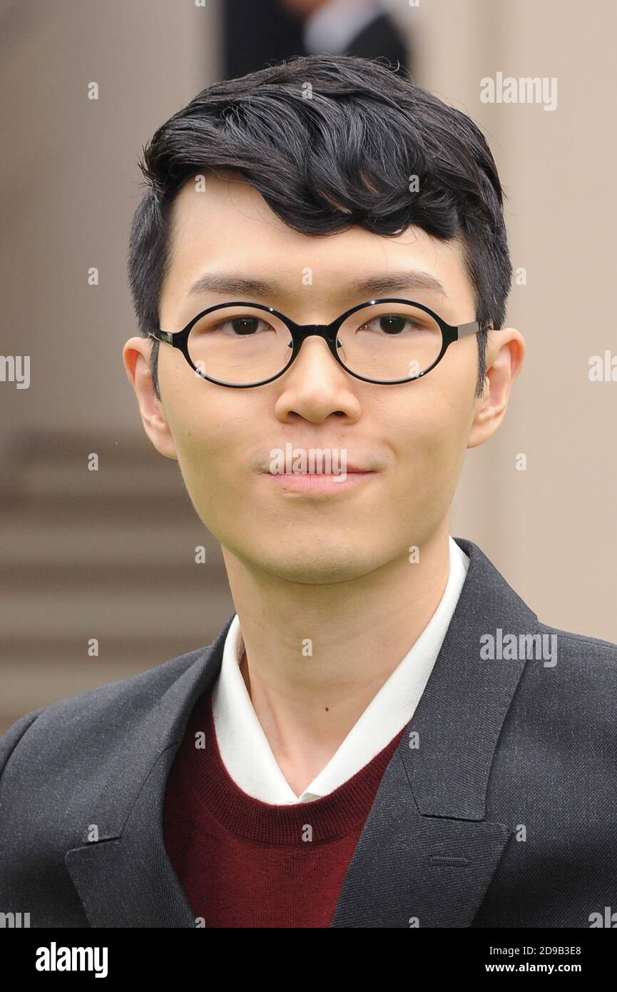 Khalil Fong attends the Burberry Prorsum Menswear Spring/Summer 2014 ...