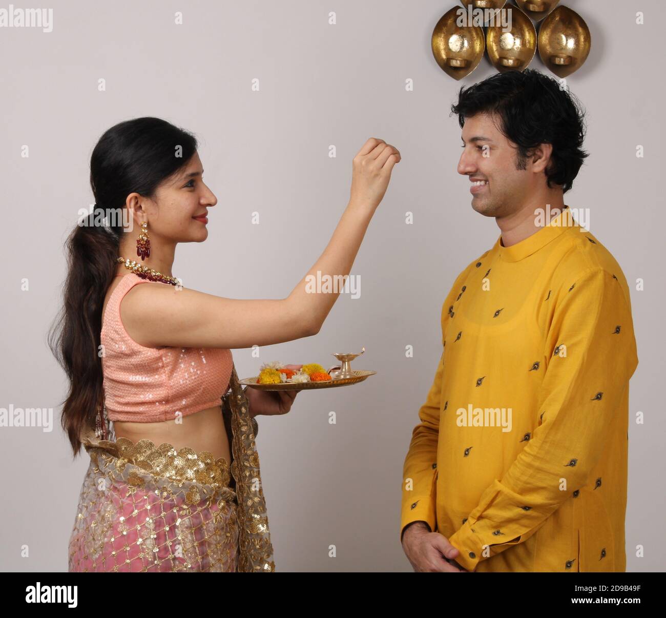 Bhai tika hi-res stock photography and images - Alamy