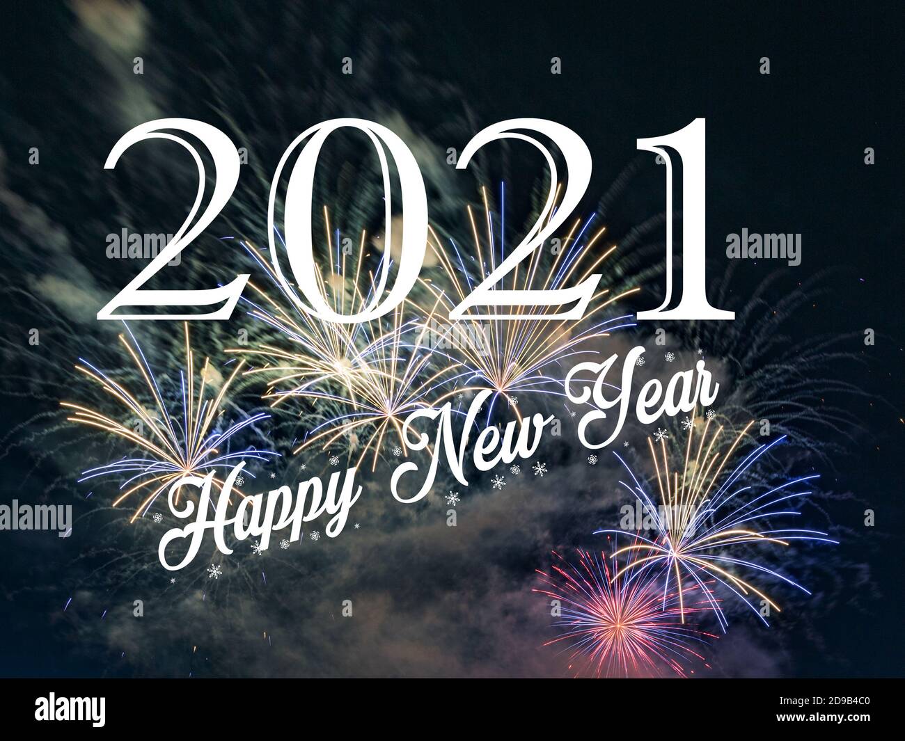 Happy new year 2021 with fireworks background. Celebration New Year ... Happy new year 2021 with fireworks background. Celebration New Year ...